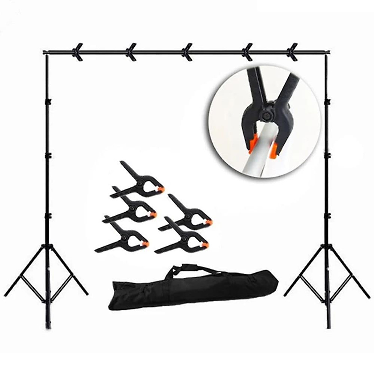 LZYLL 10 Pack Spring Clamps Heavy Duty,6 inch Plastic Clips Clamps for Crafts,Backdrop Clips for Photography,Backdrop Stand,DIY Woodworking,and other Home Improvement Projects