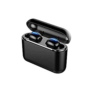 TBIIEXFL Headset Touch Function with Charging Box Stereo Headphones in-Ear Built-in Microphone Headphones Sports Subwoofer