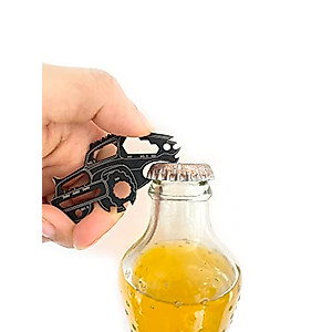 16 in 1 Multi Functional Key Chain Tool - Multitool Bottle Box Opener Tactical Keychain Useful Cool Keychains Car Accessories Men - All in One Tools Multitool - Best Function Survival Gear