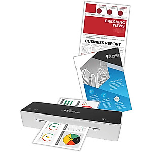 Royal Sovereign Thermal Laminating Pouches, 3 Mil, Legal Size 14.25" x 8.75 x 0.7" Inches, Clear Gloss, 100 Pouches (RF03LEGL0100), for Kids-modelUY252