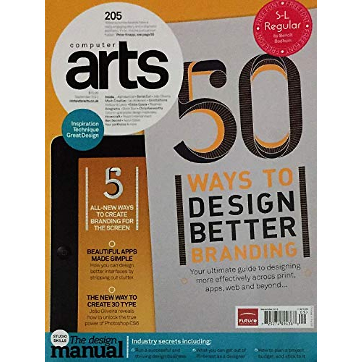 COMPUTER ARTS, SEPTEMBER 2012, NO.205