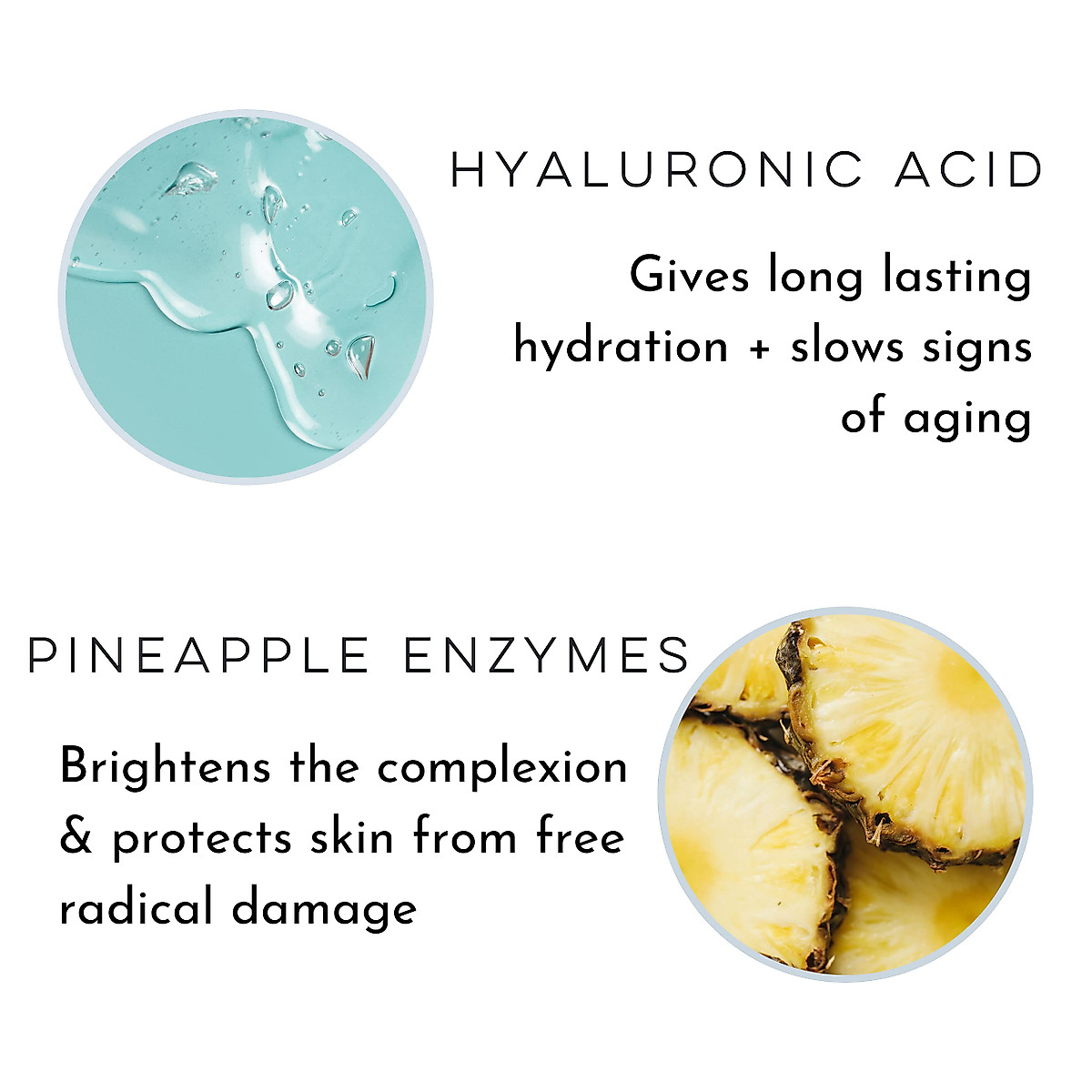 CLEAN SKIN CLUB Pineapple Glow Mist | Hyaluronic Acid + Peptides | Papaya + Coconut Extracts | Hydrating & Fortifying Face Spray | Vegan & Cruelty Free