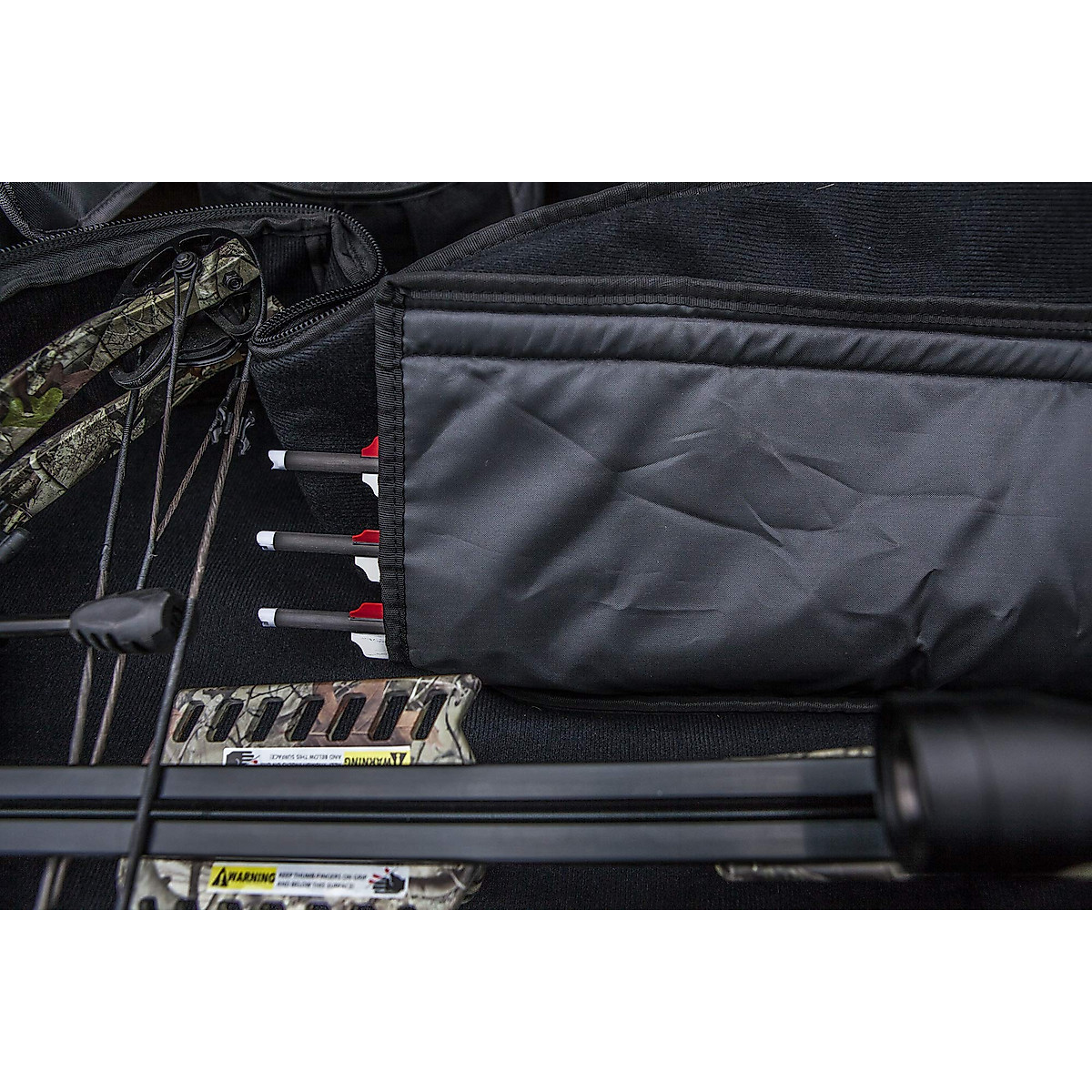 Killer Instinct Slayer Crossbow Case with Rip Stop Technology. This Portable Zippered Crossbow Case fits Crossbows Up To 22 x 36 Inches. Has 4 Padded Pockets for Your Gear.