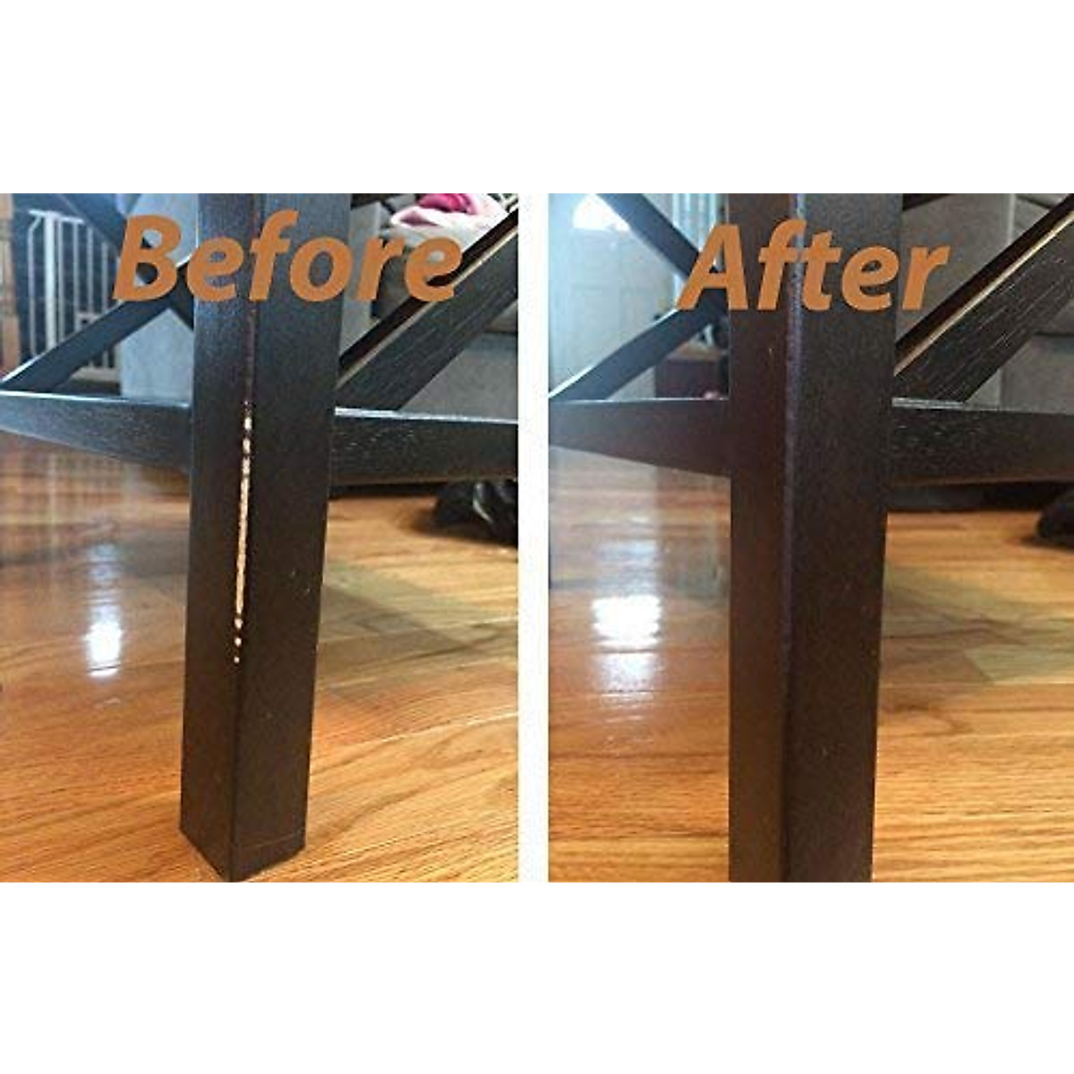 Furniture Repair Kit Wood Markers - Set of 13 - Markers and Wax Sticks with Sharpener Kit, for Stains, Scratches, Wood Floors, Tables, Desks, Carpenters, Bedposts, Touch Ups, and Cover Ups