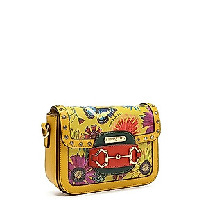 Nicole Lee Butter Flower Mustard Crossbody