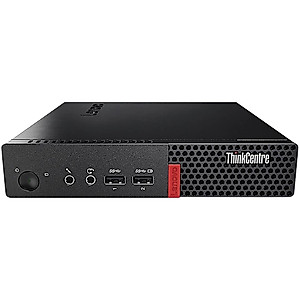 Lenovo ThinkCentre M910q Desktop Computer Mini PC, Quad Core i5-6500T up to 3.1GHz,32GB DDR4 RAM,New 512GB NVMe M.2 SSD + 1TB SSD,WiFi BT,Wireless Keyboard and Mouse,Windows 10 Pro(Renewed)