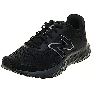 New Balance Men's 520 V8 Running Shoe, Black/Black, 9.5