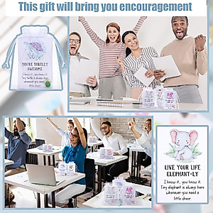 Yeaqee 90 Pcs Mixed Animal Thank You Gift Set, Includes Resin Toys, Thank You Cards, and Bags, Ideal for Employee Appreciation, Graduation, Birthday, Christmas, Wedding