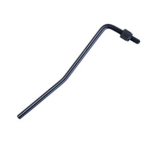 Evaty 3 Pack 5mm Whammy Bar 6mm Thread Tremolo Arm Floyd Rose Electric Guitar Double Tremolo Bar for USA/Mexican Standard Fender Stratatocaster Squier (Black)