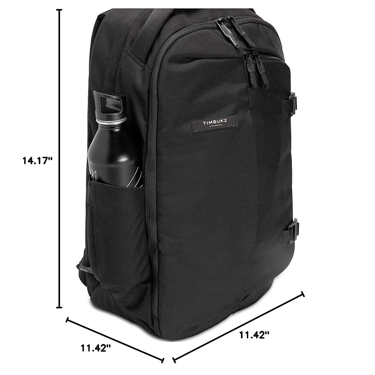 Timbuk2 Never Check Expandable Backpack, Jet Black