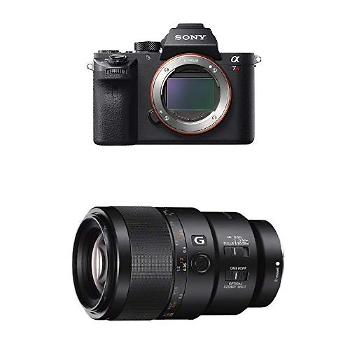 Sony a7R II Mirrorless Digital Camera w Sony FE 90mm F2.8 Macro Lens Bundle