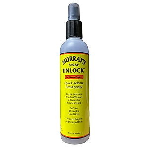 Murrays Unlock Spray Quick Release Braid Spray 8 Oz