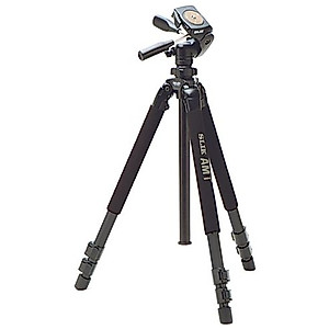 SLIK PRO 700DX Professional Tripod with Panhead (Black)