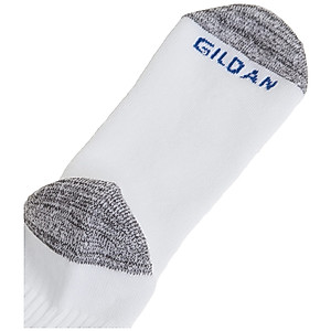 Gildan Men's Polyester Half Cushion Crew Socks, 12-Pairs, White, Shoe Size: 6-12