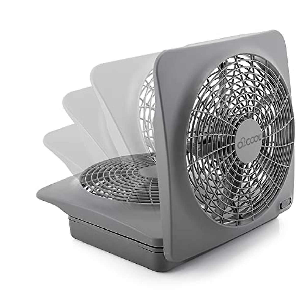 O2COOL FD10101 Battery Operated 10IN Portable Fan