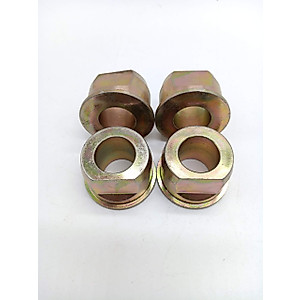 4pcs 532009040 532124959, 124959 5920H, 9040HR, 9040N Metal Wheel Flange Bearings Replacement for Husqvarna/Poulan/Roper/Craftsman/Weed Eater