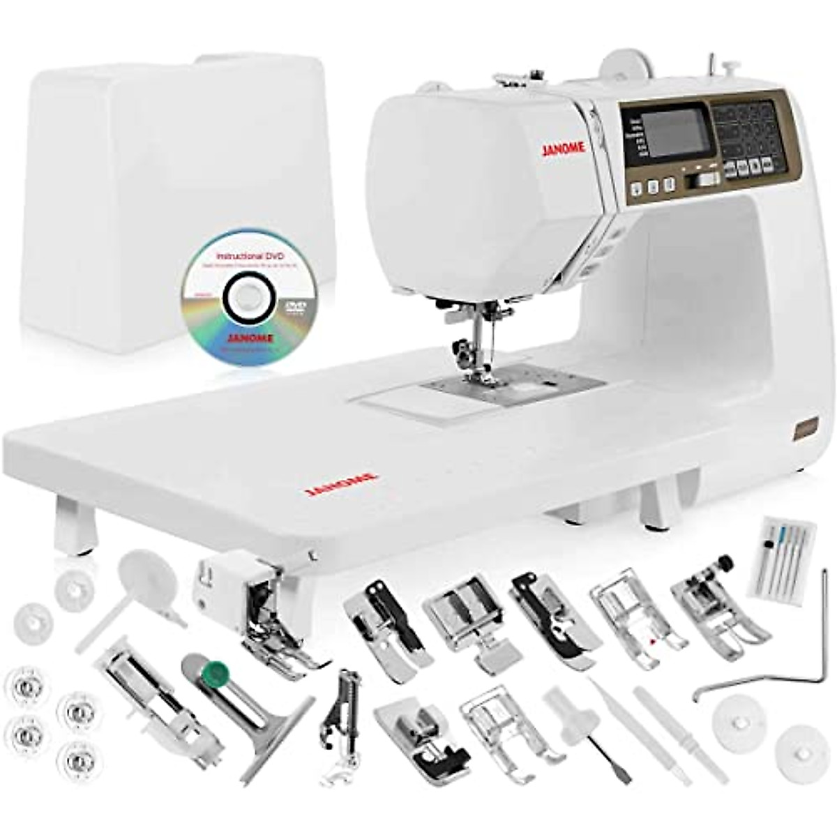 Janome 4120QDC-T Computerized Quilting and Sewing Machine with Bonus Quilt Kit