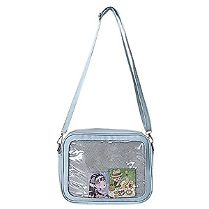 Luxury Pu Ita Bag Crossbody Women Sweet Bags Cute Transparent Pocket Japanese Style Shoulder Purse purses for women shoulder bag hobo
