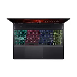 Acer Nitro 16 Gaming Laptop | Intel i5-13500H | NVIDIA GeForce RTX 4050 Laptop GPU | 16" 2560 x 1600 165Hz IPS G-SYNC Display | 8GB DDR5 | 512GB Gen 4 SSD | Wi-Fi 6 | RGB Backlit KB | AN16-51-56VR