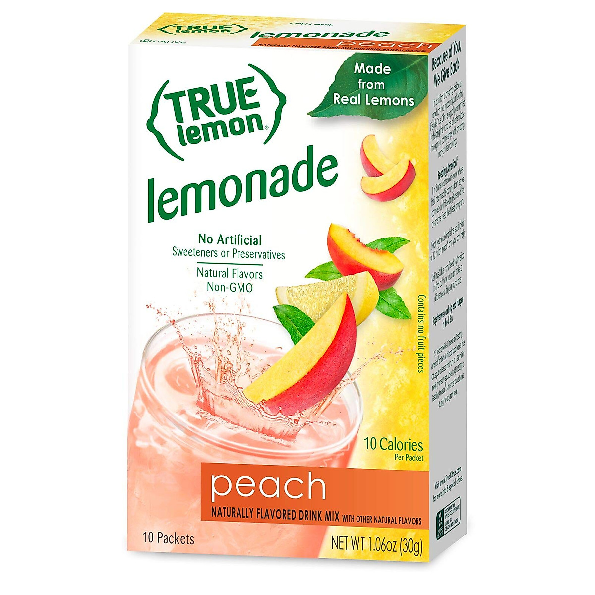 True Lemon Assorted Beverage & Lemonade Drink Mixes 10 Ct 1.06oz(Pack of 5)