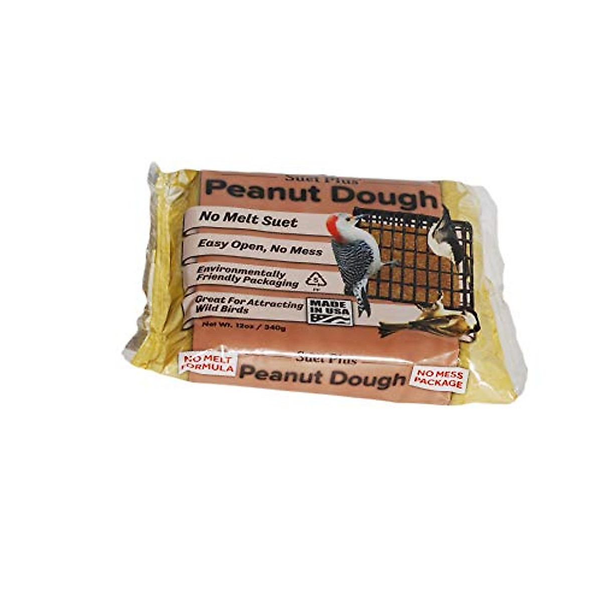 Suet Plus No Melt Suet Cake 5 Pack Variety of No Melt Suet Cakes for Wild Birds