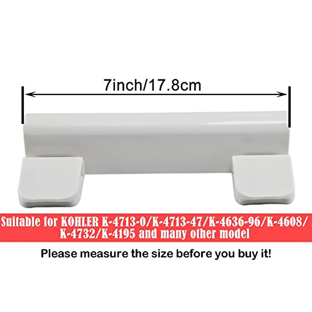 Toilet Seat Hinge Kit for Elongated Toilet Seat Suitable for Kohler 1150464-0