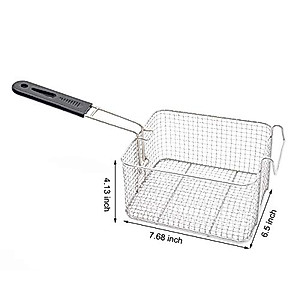 Electric Deep Fryer 5000W Commercial, 12L Dual Tank Deep Electric Fryer Home With Basket