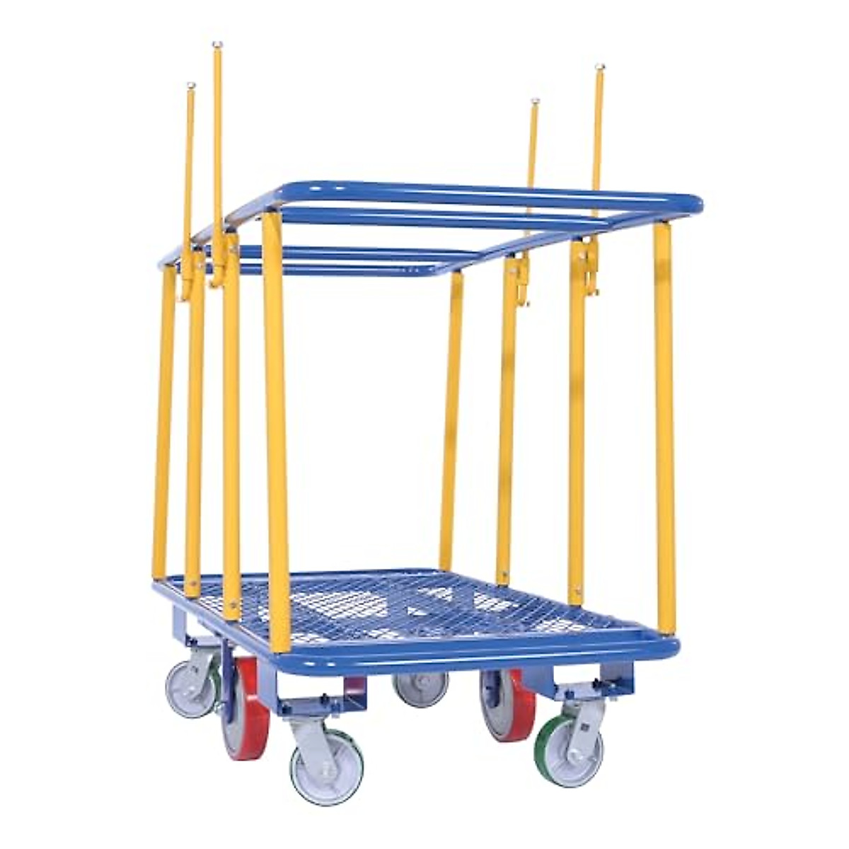 Vestil PANEL-H Horizontal Panel Cart, 2,000-lb. Load Capacity, Overall W x L x H (in.) 32-1/16 x 63-1/2 x 51-3/8,