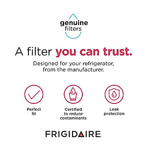 Frigidaire PureSource Ultra Water and Ice Refrigerator Filter, Original, White, 1 Count