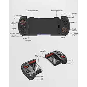 Joso Mobile Gaming Controller + Portable Controller