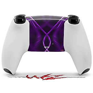 WraptorSkinz Skin Wrap compatible with Sony PS5 DualSense Controller Abstract 01 Purple (CONTROLLER NOT INCLUDED)