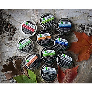 Aromi Solid Cologne | Best Men's Fragrance, Affordable Cologne for Travel, Small Men's Gift, Stocking Stuffer, Manly Gift Idea, Mint, Mandarin, Woods, 1 oz, (Sexy Man)