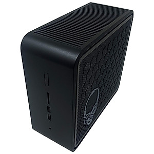 Intel NUC 9 NUC9i7QNX Ghost Canyon Gaming Mini PC - 9th Gen Core i7-9750H 6-Core up to 4.50 GHz CPU, 32GB DDR4 RAM, 1TB NVMe SSD, UHD Graphics 630, Thunderbolt 3, Wi-Fi 6, Windows 10 Pro, Black