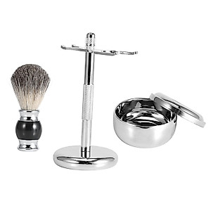 shaving brush and bowl shaving brush shaving brush,Shaving Brush And Bowl Shaving Brush Professional Men Shaving Tool Stand Holder Faux Badger Hair Brush Alloy Mug Bowl Kit Shaving Brush Set