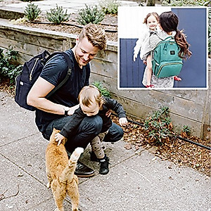 Jewelvwatchro Diaper Bag Backpack Multifunctional Maternity Baby Bags for Mom Blue Purple¡­