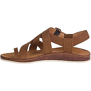 Chaco Women's Wayfarer Loop Sandal, Toffee, 6