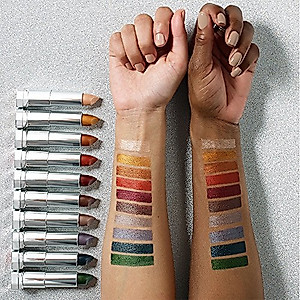 Maybelline New York Color Sensational Bronze Lipstick Metallic Lipstick, Molten Bronze, 0.15 oz