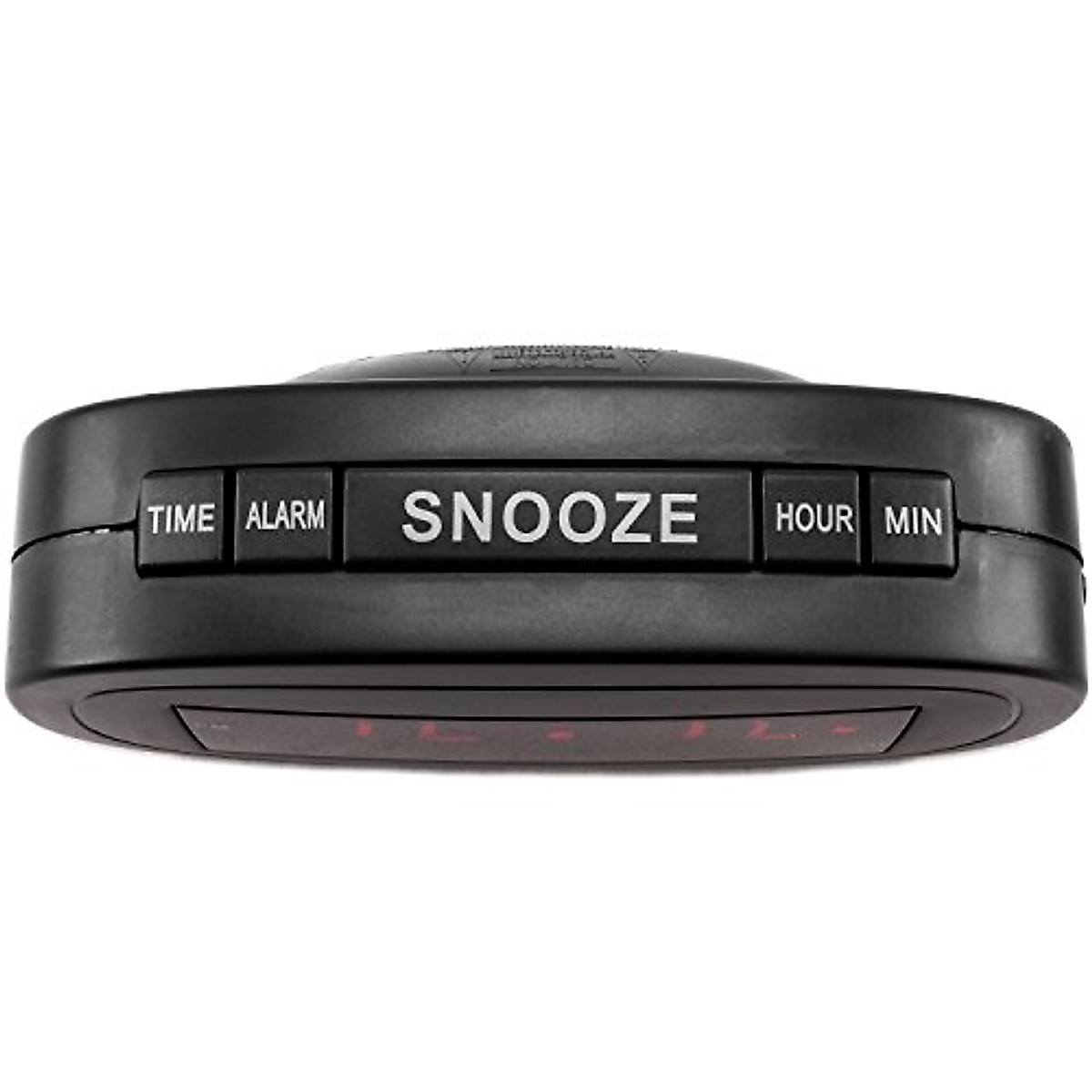 Equity by La Crosse 30228 LED Alarm Clock,Black 4.50"W x 1.85"D x 2.65"H
