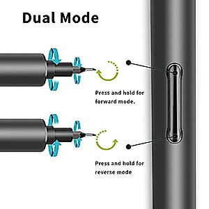 POWERGIANT Mini Electric Screwdriver, Small Portable Cordless Power Screwdriver Set with 55 Precision Bits & LED Light & Magnetic Mat, Handy Repair Tool for Phone Watch Camera Laptop