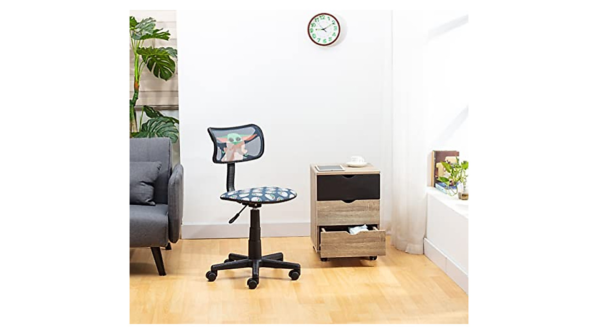 Star Wars Grogu Swivel Desk Chair - Baby Yoda Comfort