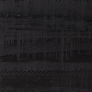 QJBSAVVA Coffee Table Black 35.4"x19.7"x13.8" Solid Wood Pine,Living Room Furniture Side Tables Narrow Bedside Tables Suitable for Meeting Rooms, Reception Rooms, Offices