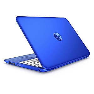 HP Stream 11.6-inch Laptop PC (2016 Model) with 1 Year Office 365 Personal, Intel Celeron N3050 1.6GHz, 2GB DDR3L RAM, 32GB SSD, Bluetooth, Wifi, Windows 10 (Blue)