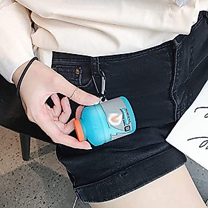 for Airpods Silicone Case Funny Cover Compatible with Apple Airpods 1&2[Best Gift for Girl Boy] for Kids Girls Teens Boys Character Skin Keychain Airpod Case- Gatorade