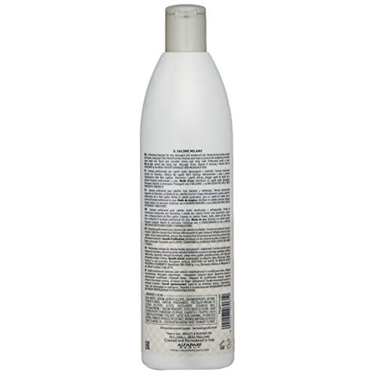Il Salone Milano Professional Keratin Shampoo for Very Damaged Hair - Reconstruction, Strengthen and Repair - Premium Quality - 16.91 Fl. Oz / 500ml