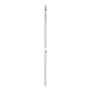 EISCO Volumetric Pipette, 2mL - Class A - Blue Markings - Orange Coded - Borosilicate Glass