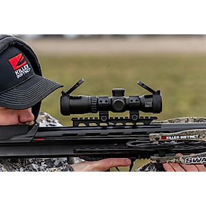 Killer Instinct's Lumix Speedring™ Crossbow Scope! This Scope Has an Adjustable Ring for Varying Speeds If You are Using Our Heavier Hypr KE Crossbow Bolts! This Scope is 1.5-5 X 32