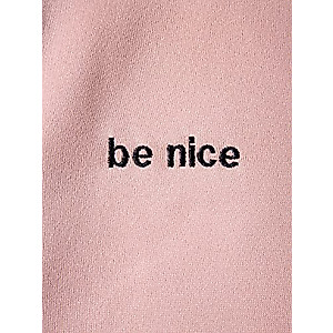 SOLY HUX Men's Casual Colorblock Pullover Fashion Loose Fit Long Sleeve Graphic Trendy Drawstring Hoodie Sweatshirt Black Pink M