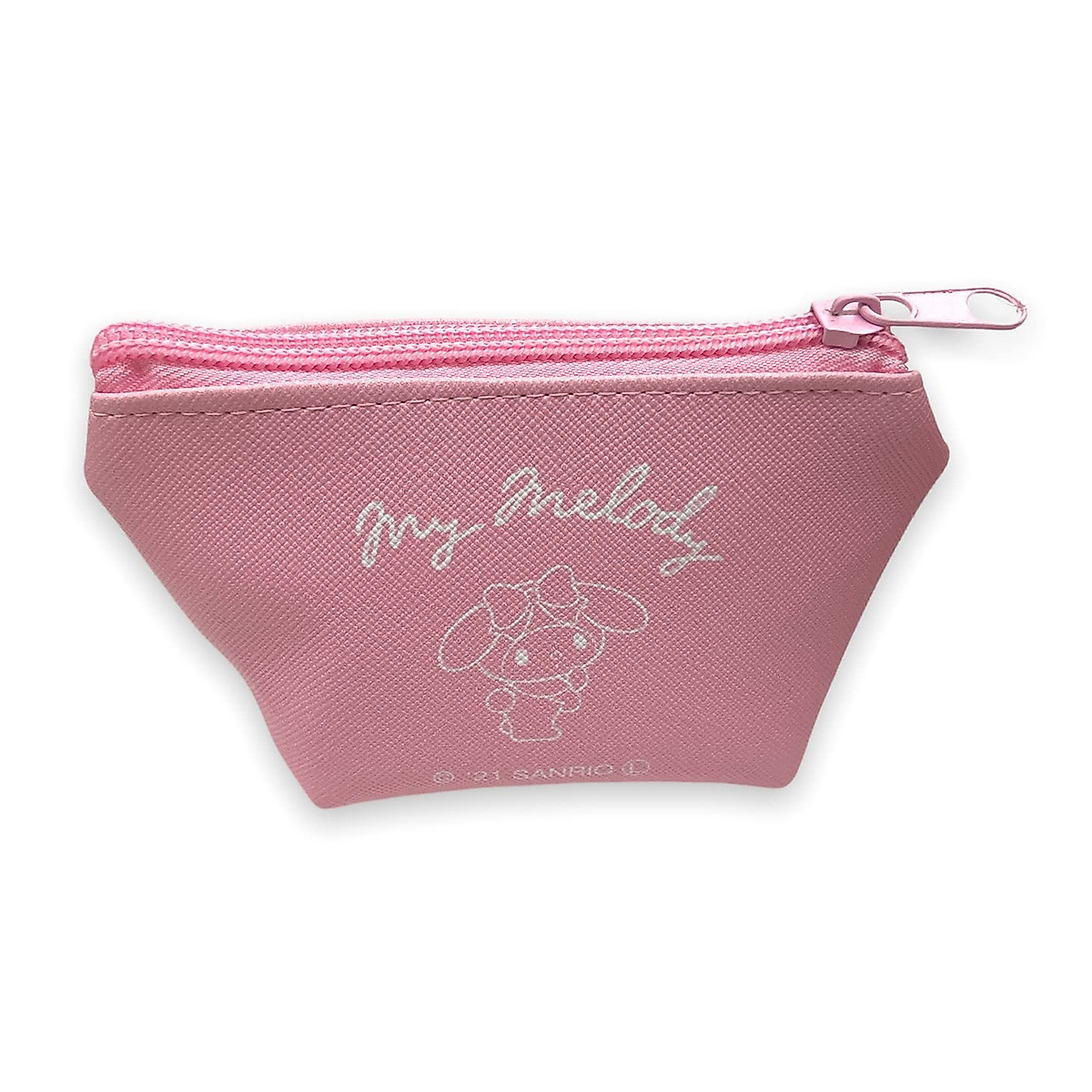 Sanrio My Melody Face Boat Type Cosmetics Small Pouch Bag 4.3 in (W) × 3 in (H) × 2 in (D) For Adult Use