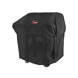 Kingkong 7138 Premium Grill Cover for Weber Spirit 200 and Spirit II 200 Series Gas Grills (Compared to 7138) Including Brush, Tongs and Thermometer