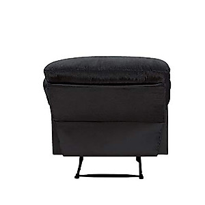 ACME Furniture Arcadia Recliner, black woven Fabric